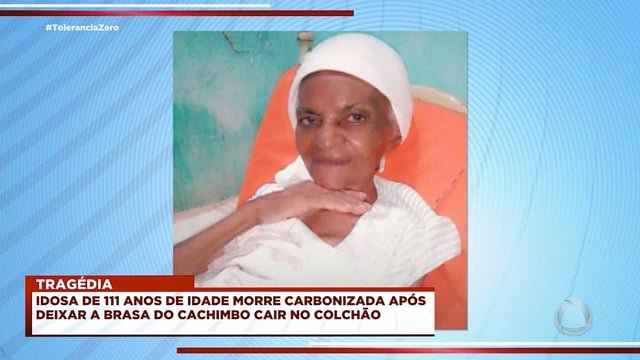 Idosa de 111 anos morre carbonizada após deixar brasa de cachimbo cair ...