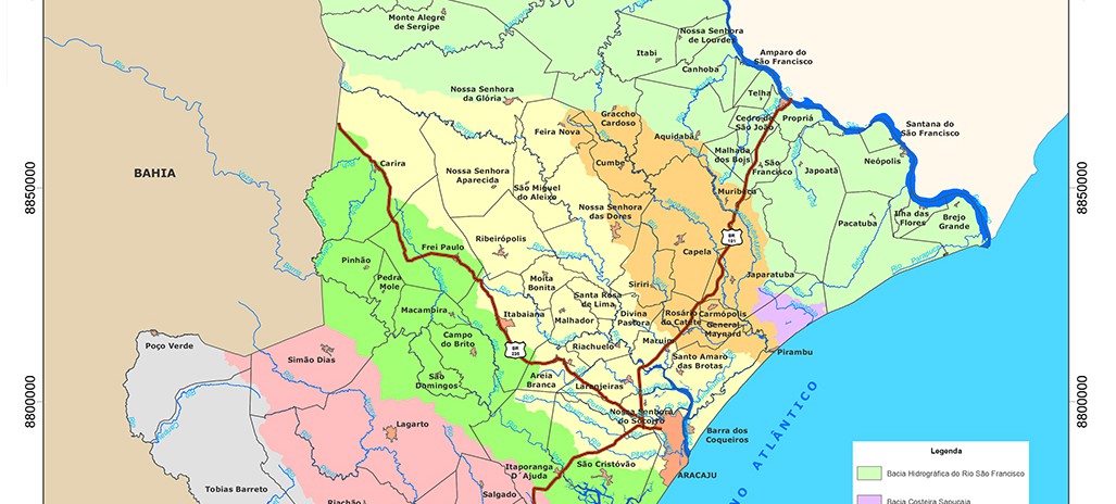 Sergipe tem nova divisão hidrográfica | Sergipe | A8 Sergipe