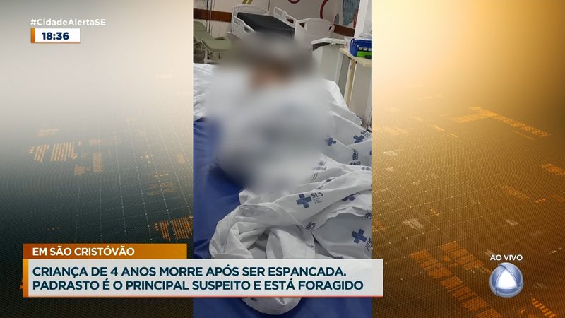 Criança De Quatro Anos Morre Após Ser Espancada E Padrasto é O