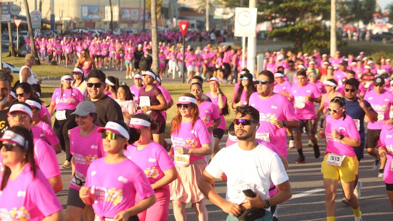 11ª corrida Outubro Rosa de Sergipe reúne 1.500 pessoas na Orla de ...